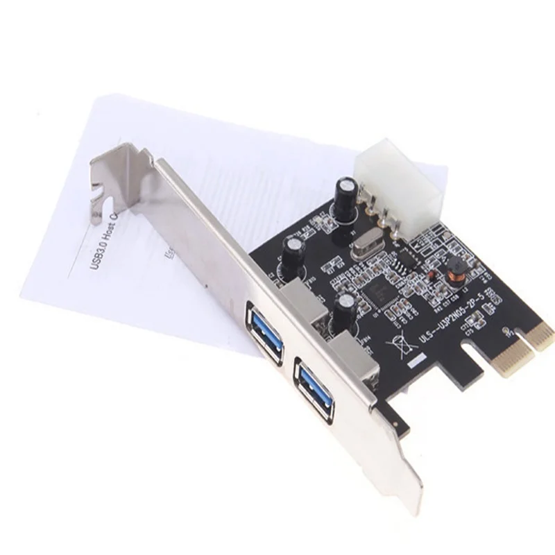 2-Port-SuperSpeed-USB-3-0-PCI-E-PCIE-PCI-Express-4-pin-IDE-Connector ...