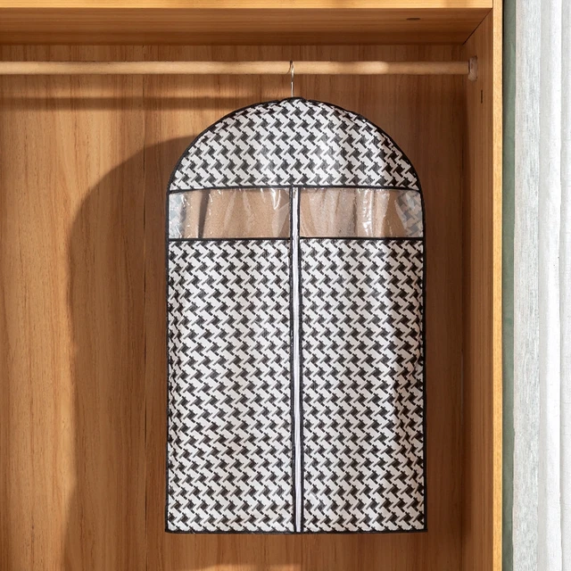 Dustproof Clothing Covers Waterproof Clothes Dust Cover Coat Suit Dress ...