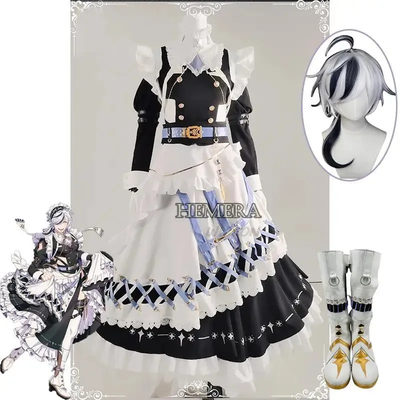 2025 yiyi Game Nu: Blade Cosplay Costumes Women Cute Maid Dress Suit ...