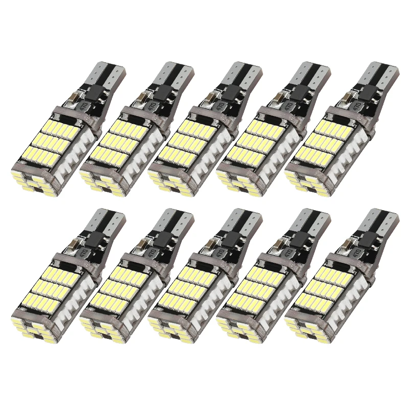 10X T15 W16W Premium Led Canbus Bulb 4014 45 SMD 921 912 Car Parking ...