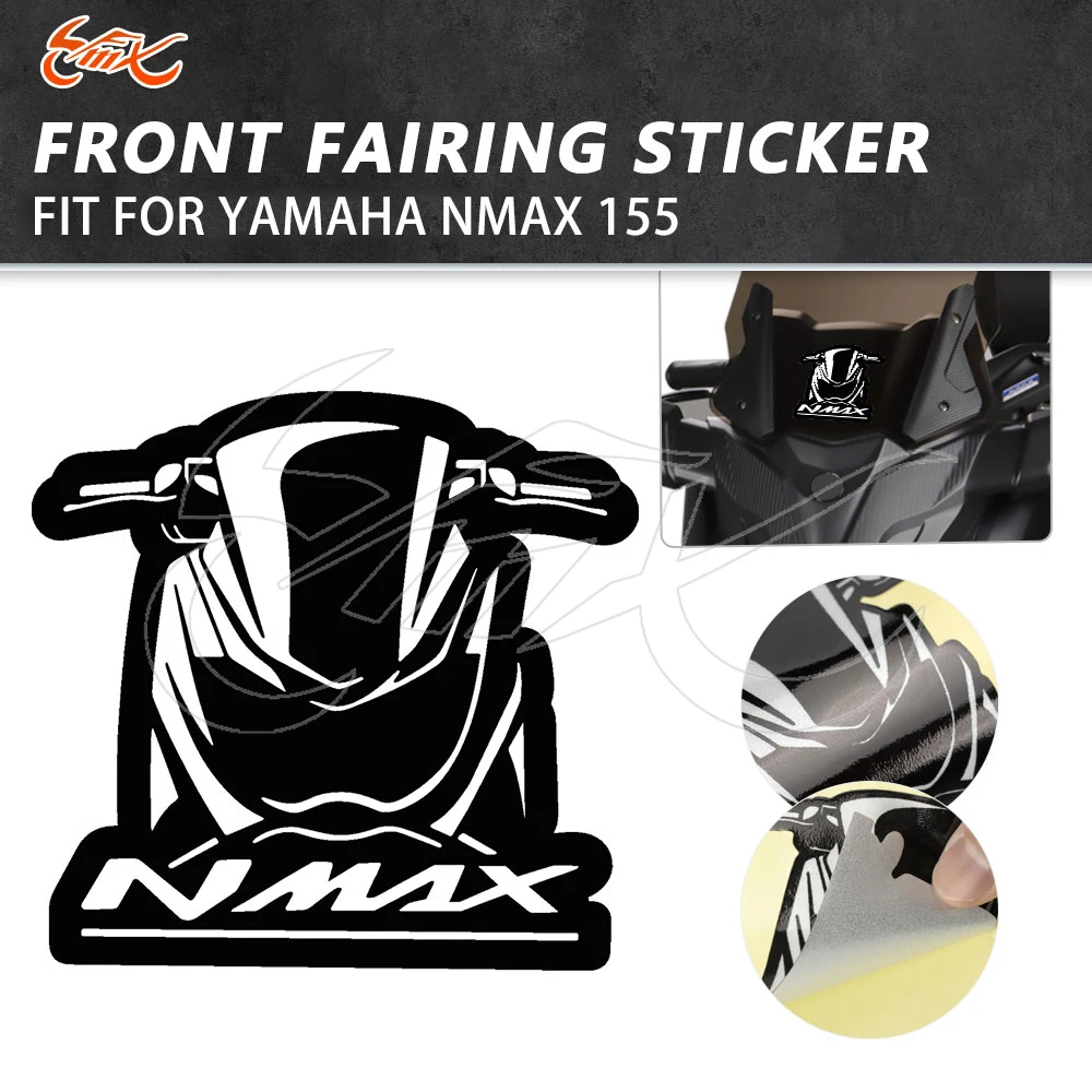 Fit for Yamaha NMAX155 N-MAX 155 Motorcycle Decal Windshield Windscreen ...