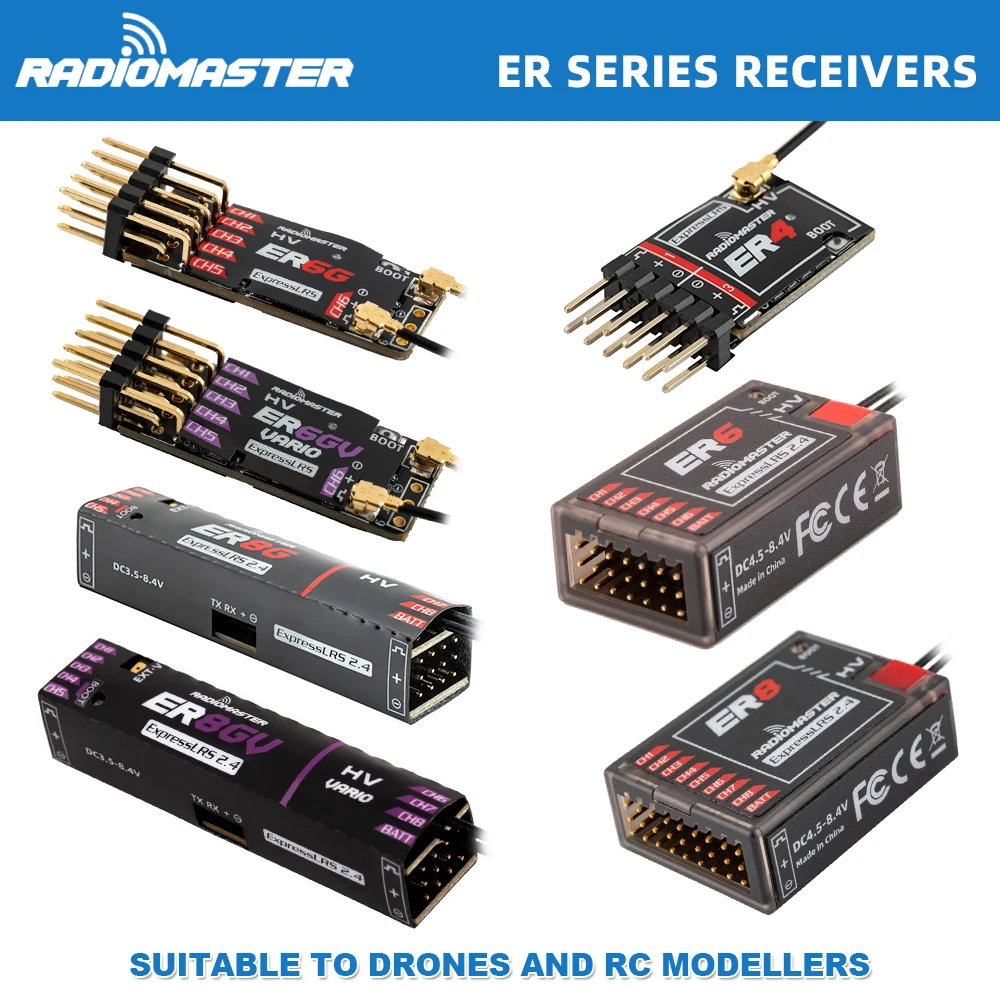 Radiomaster-PWM-Mini-Receiver-ER4-ER6-ER6G-ER6GV-ER8-ER8G-ER8GV-4-8CH ...
