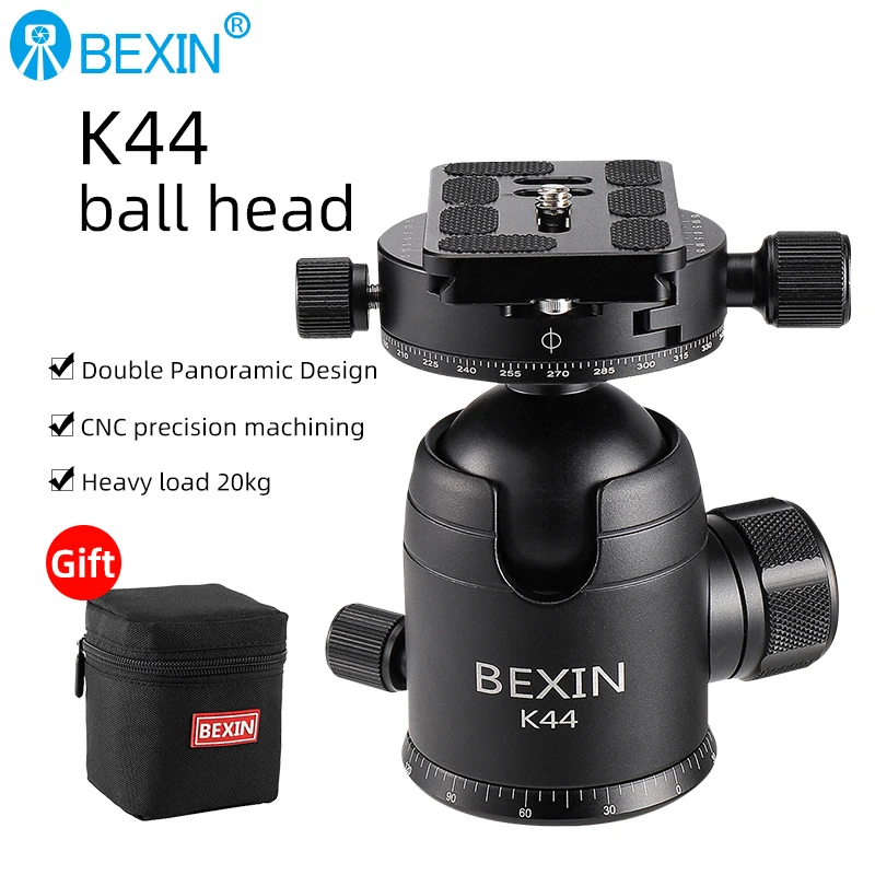 BEXIN heavy duty professional Camera panoramic ball head 360 Degree ...