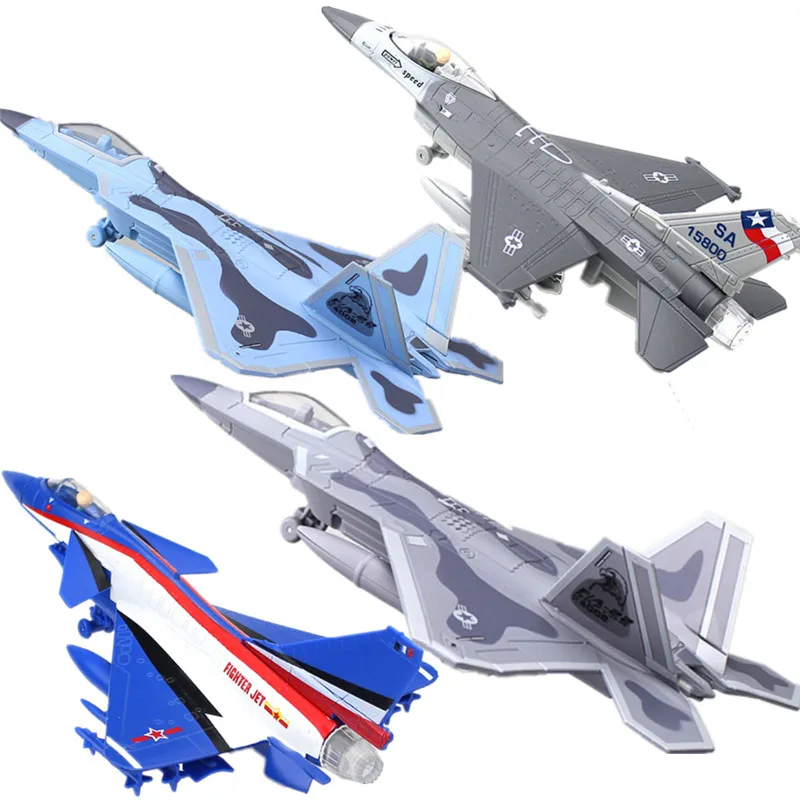 Hava-kuvvetleri-askeri-Model-avc-F-16-F16-F22-J10-Diecast-sava-modeli ...