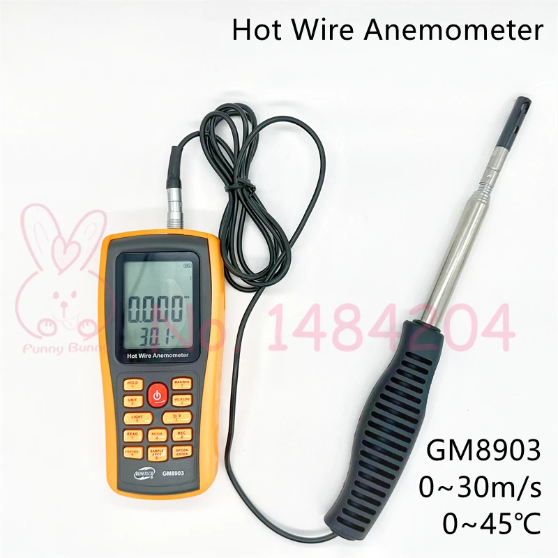 Digital-Anemometer-GM8901-GM8902-with-USB-Interface-Hot-Wire-Air-Flow ...