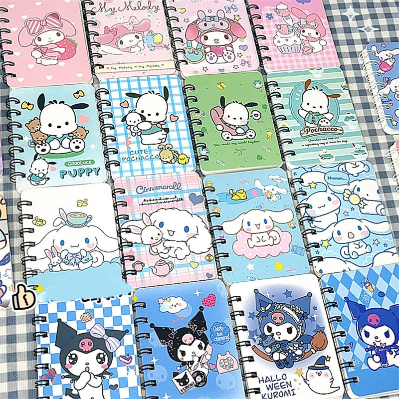 MINISO-Kawaii-Sanrios-A7-Notebooks-Cinnamonroll-Kuromi-My-Melody-Anime ...