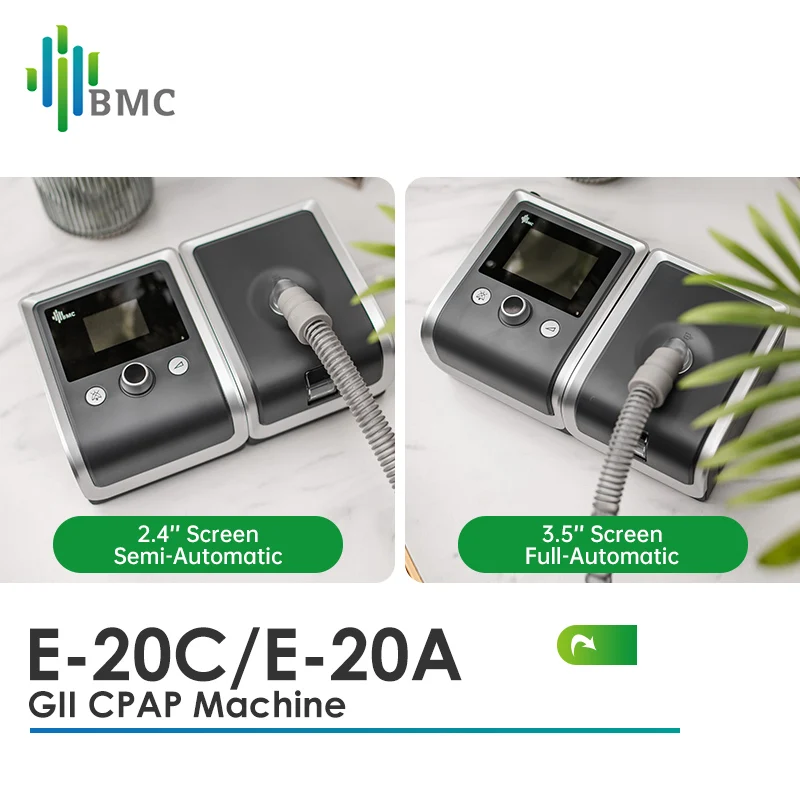 BMC-Travel-CPAP-Machine-Mini-With-Mask-Headgear-Filter-Tube-SD-Card ...