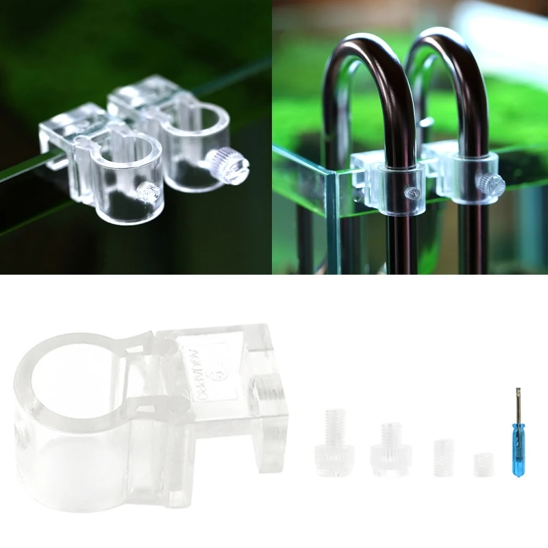 Aquarium-Lily-Pipe-Plastic-Fixture-for-Fix-Inflow-Outflow-Tube-Clamp ...