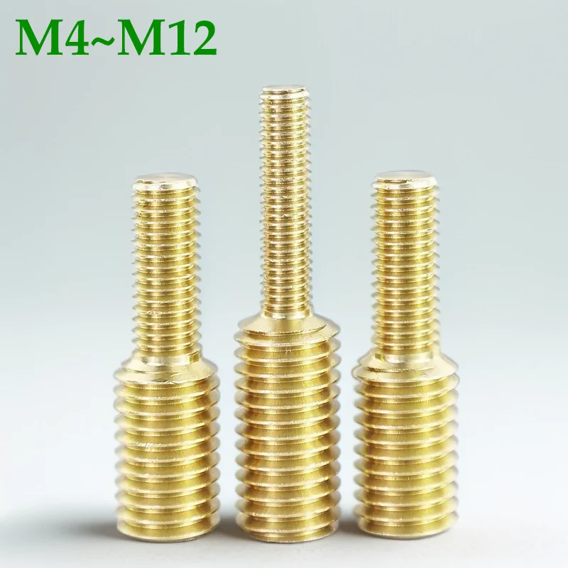High Quality Brass Double Head Transfer Reducer Endless Head Screw M3 ...