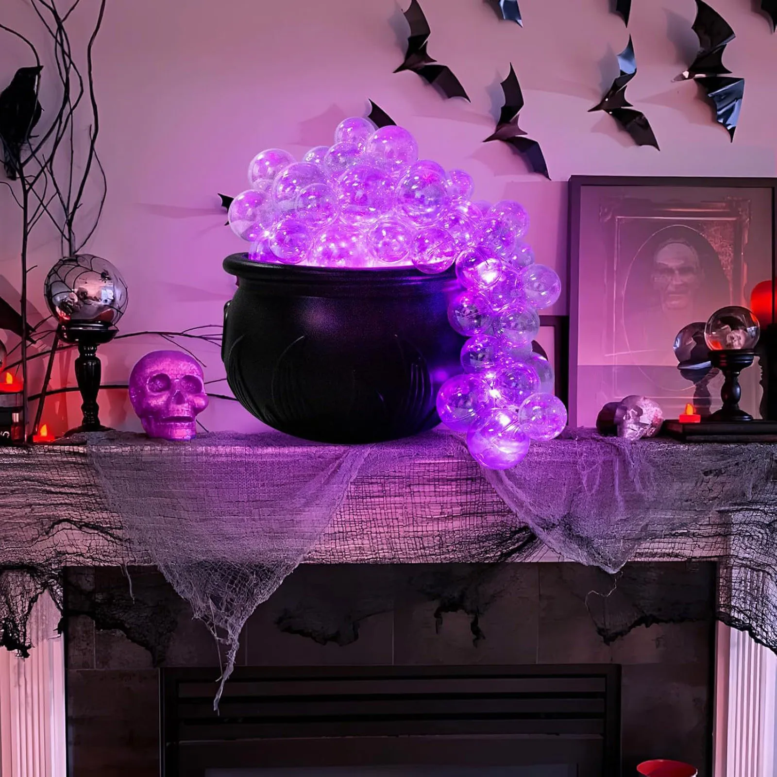 DIY-Bubbling-Cauldron-Set-Halloween-Decorations-Indoor-Spooky-Vintage ...