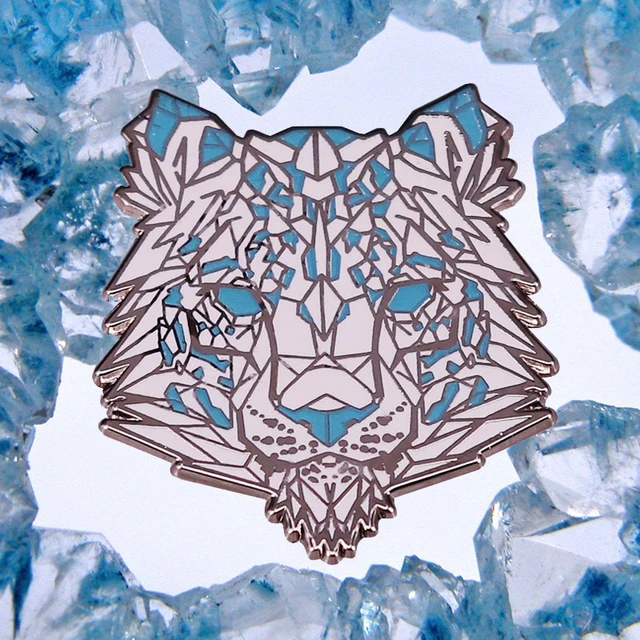 Geometric Tiger Head