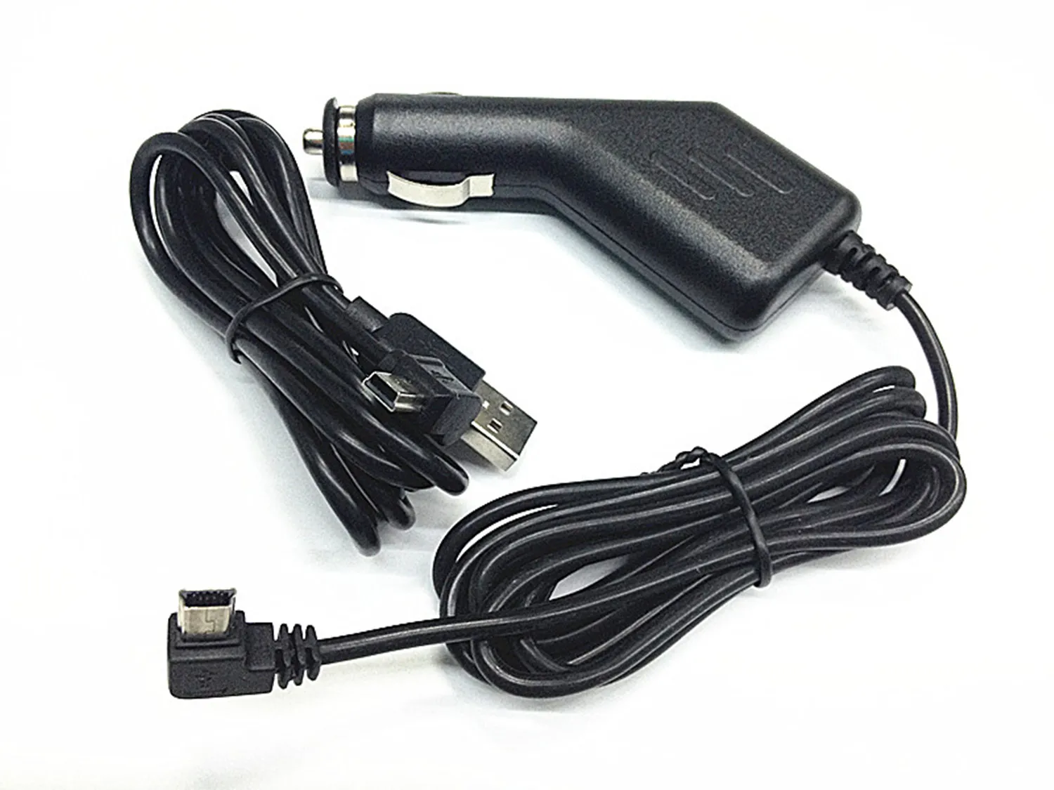 5V 2A MINI5PIN CAR CHARGER Car Power Adapter+USB Cable Cord For Garmin ...