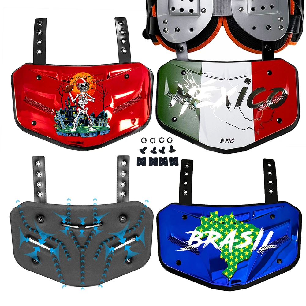 New-Football-Back-Plate-For-Adults-Rear-Protector-Backplate-Football ...