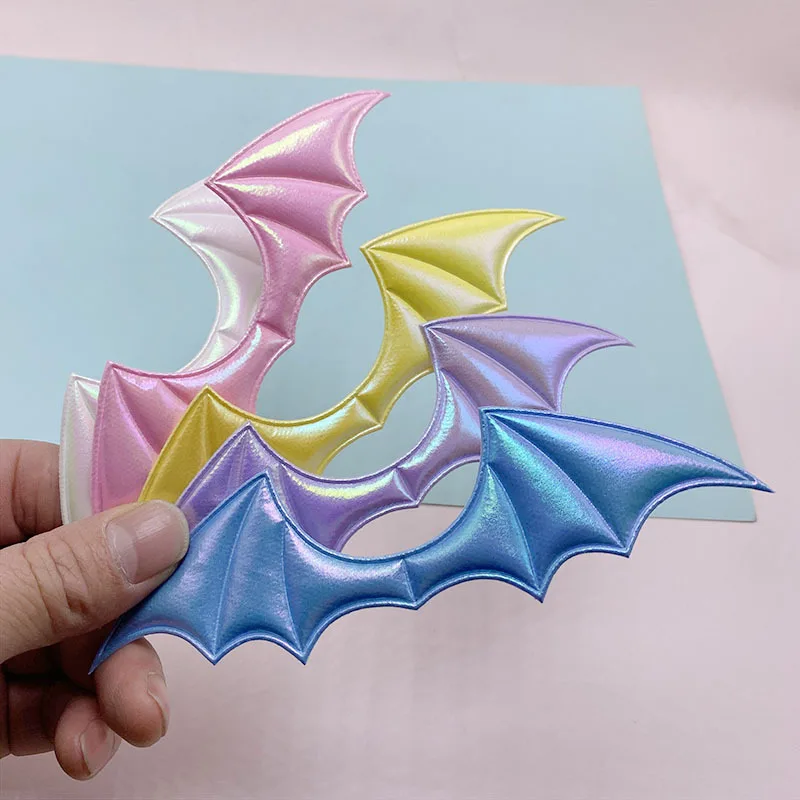 Shiny Pu Bat Wing Appliques, One Side, DIY Brooch, Jewelry Accessories ...