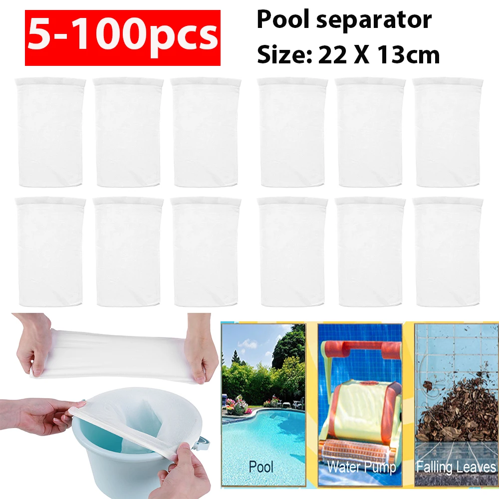 Separador-de-piscina-duradero-de-5-100-piezas-malla-de-nailon-Superfina ...