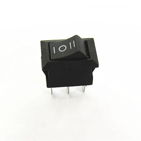 Black Red White Rocker Switch Small Miniature KCD11 2/3Pin 2/3 ...