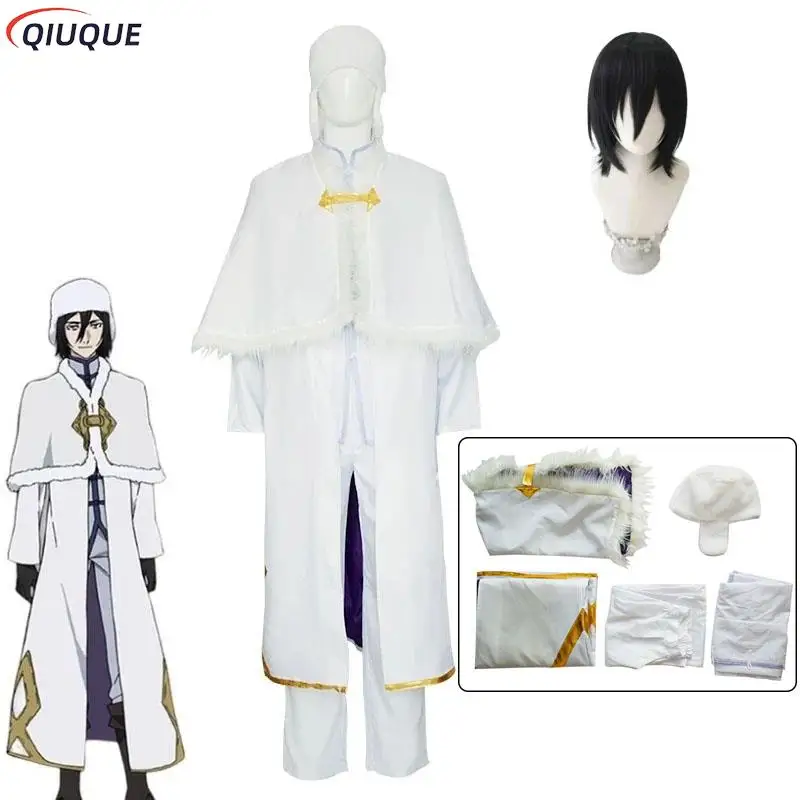 Fyodor-Dostoevsky-Cosplay-Costume-Wig-Hat-Cloak-Trench-Anime-Adults ...