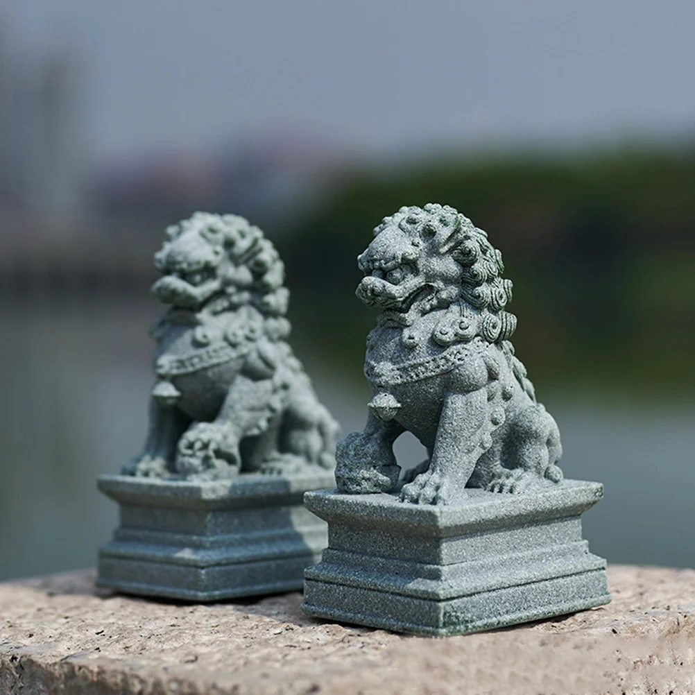 Miniature-Garden-Miniature-Lion-Decoration-Figurines-Guardian-Fu-Dog ...