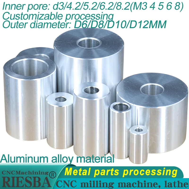 10pcs-Aluminum-Bushing-Gasket-M3-M4-M5-M6-M8-M10-flat-washer-Metal ...