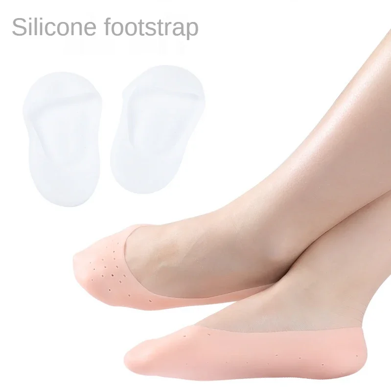 2-Size-Full-Length-Silicone-Gel-Socks-Moisturizing-Sock-Foot-Care ...