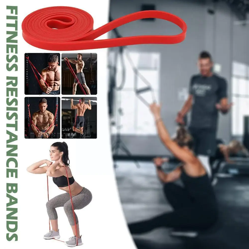 Fitness Resistance Bands Rubber High Elastic Expander Sport Yoga Gym ...