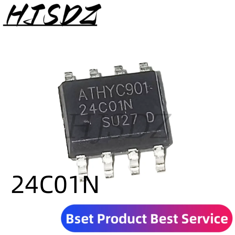 10PCS-AT-24C01-40A100-24C02-24C04-24C08-24C16-24C32-24C64-24C128-24C01N ...