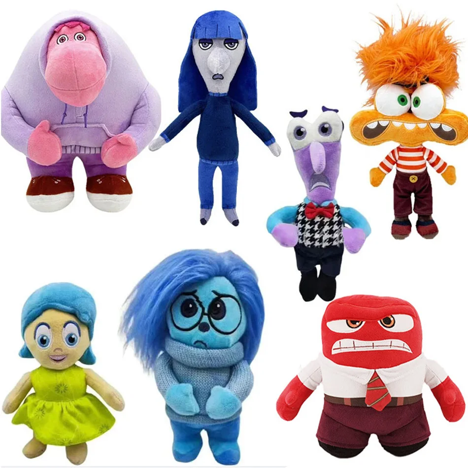 New-Inside-Out-2-Plush-Anxiety-Doll-Cute-Joy-Fear-Anger-Disgust-Sadness ...