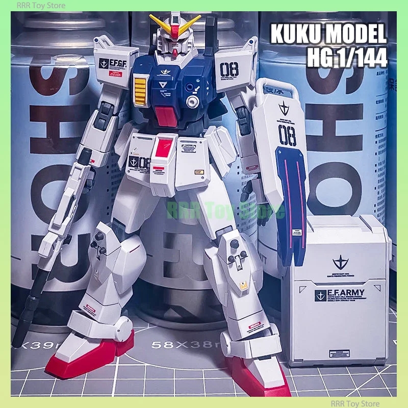 KUKU Model KK 1/144 HG RX-79G Ground Type Assembly Model Kit Action ...