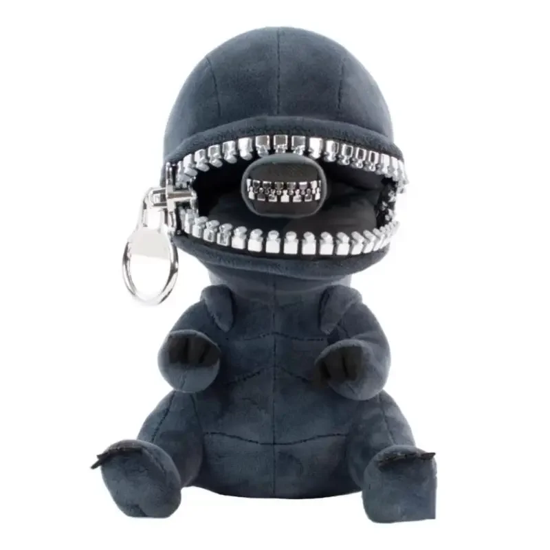 Plush-Dolls-New-Alien-Xenomorph-Shaped-Zipper-Mouth-Fashion-Kawaii ...