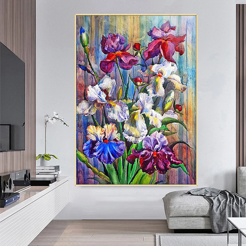 Single Flower Oil Paintings
