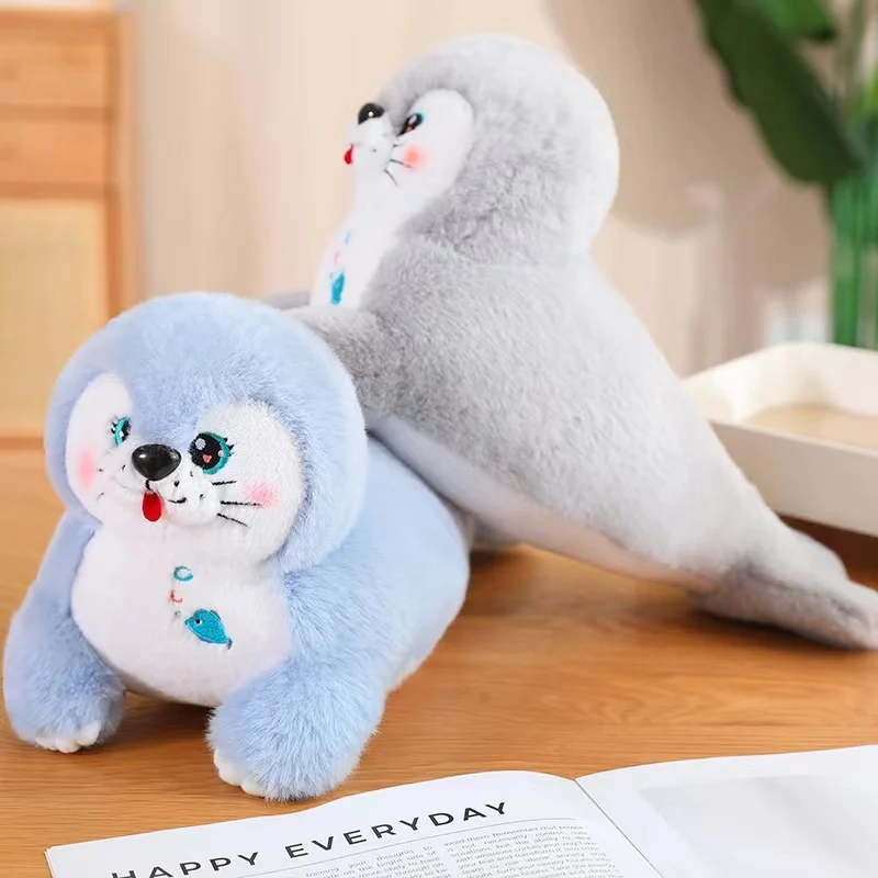 Cute Seal Plush Toy Doll Soft Stuffed - styloclubs.com