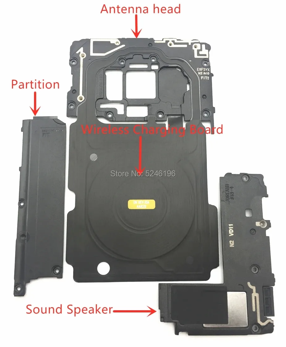 1pcs-Wireless-charging-board-NFC-Signal-Antenna-Cover-Bottom-Sound ...
