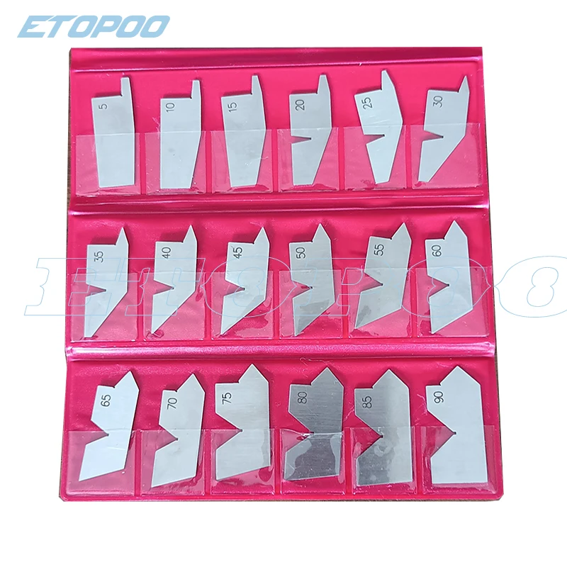 20 Degree Angle Template