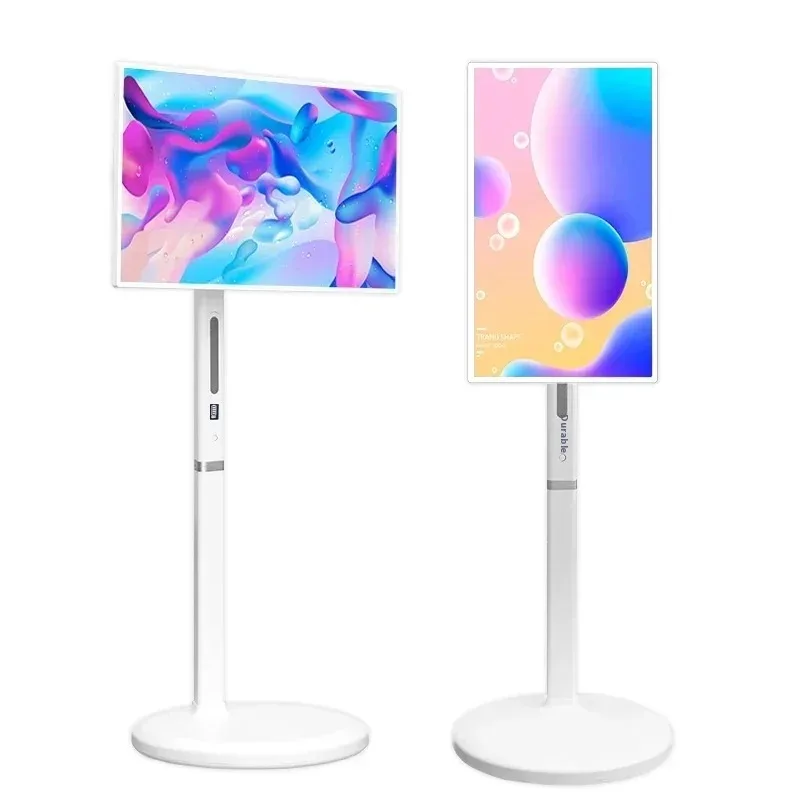 27 Inch Portable Smart TV All-In-One Multimedia Indoor Movable Screen ...