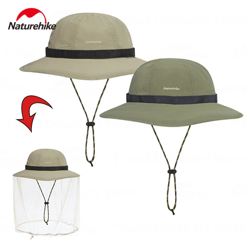 Naturehike-Outdoor-Anti-Mosquito-Fisherman-Hat-130g-Mountaineering ...