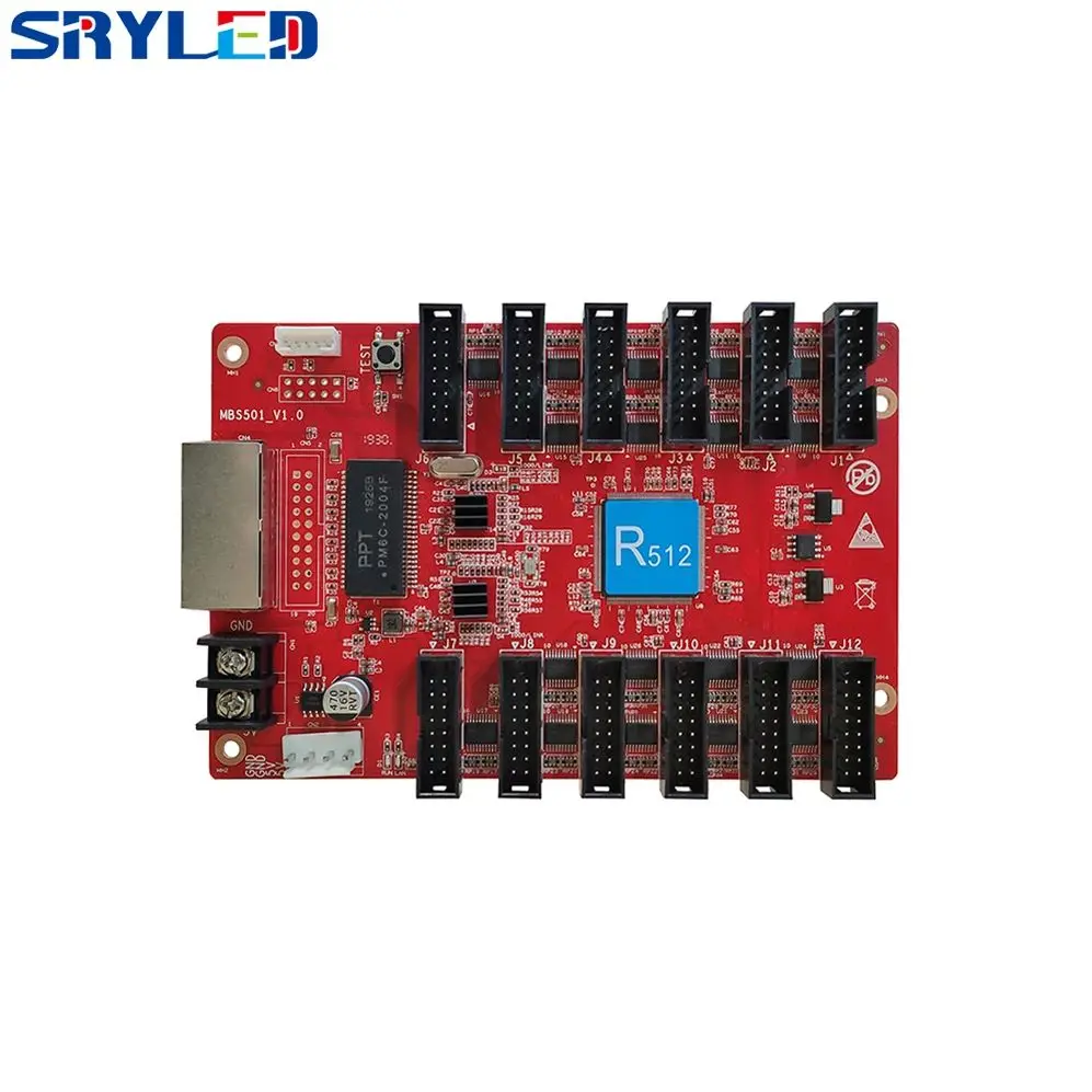SRYLED-HD-R512-Full-Color-Receiver-Max-Support-12xHub75-256x256pixels ...