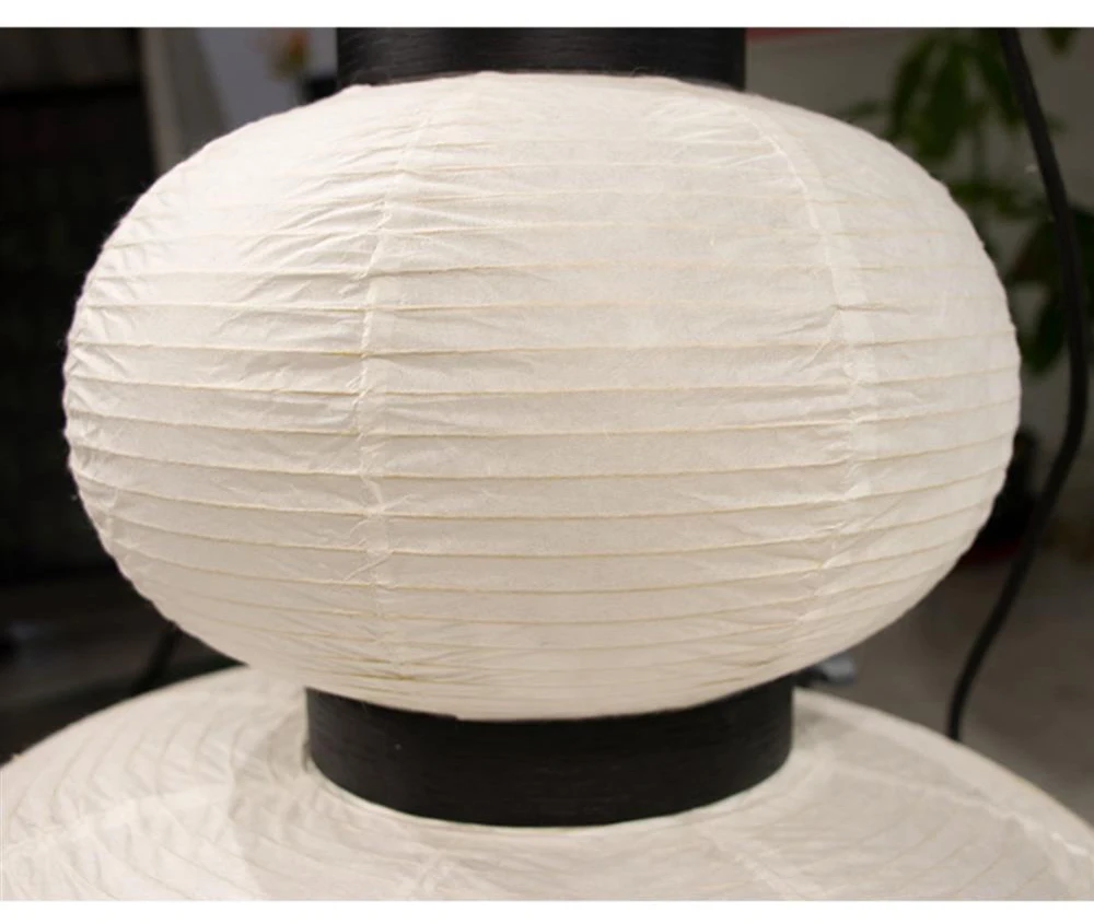 Wabi-Sabi Rice Paper Pendant Lamps - Japan Style LED Hanging Light for ...