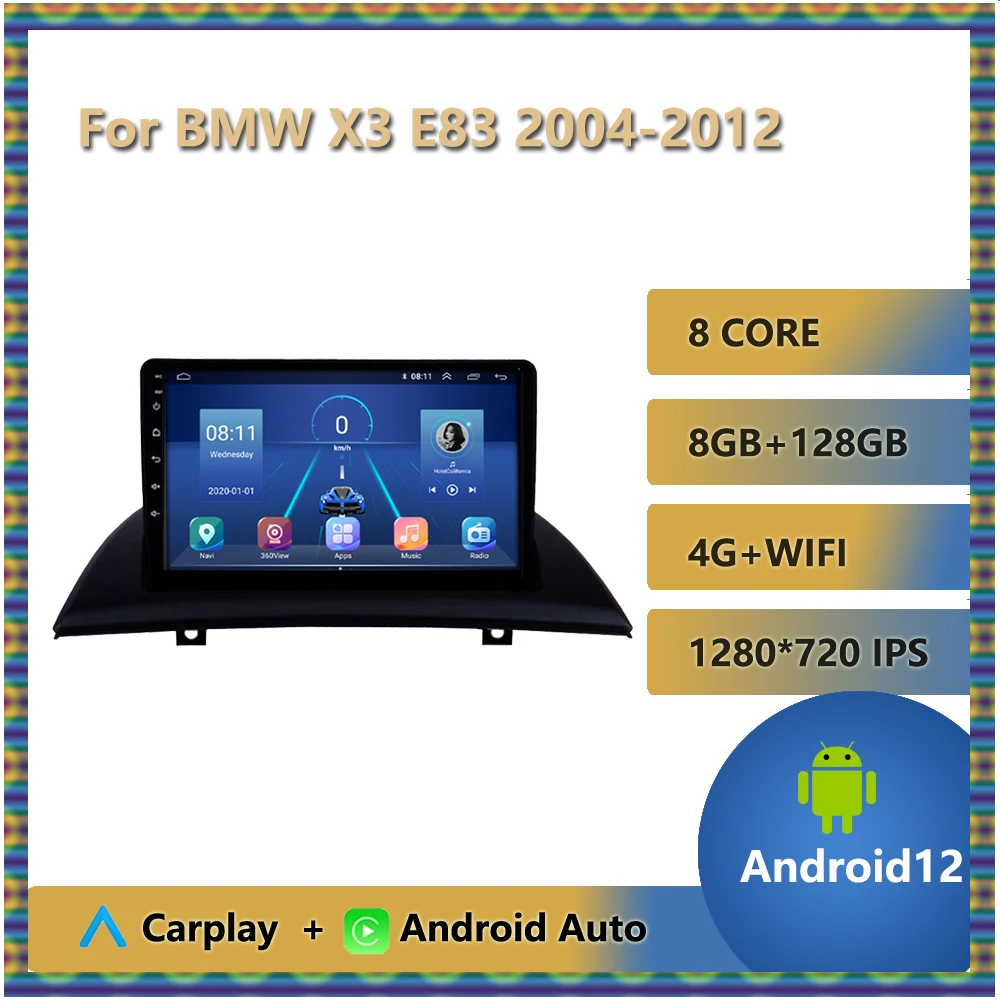 8-Core 9" IPS Car Radio Multimedia Video Player GPS Navigation For BMW ...