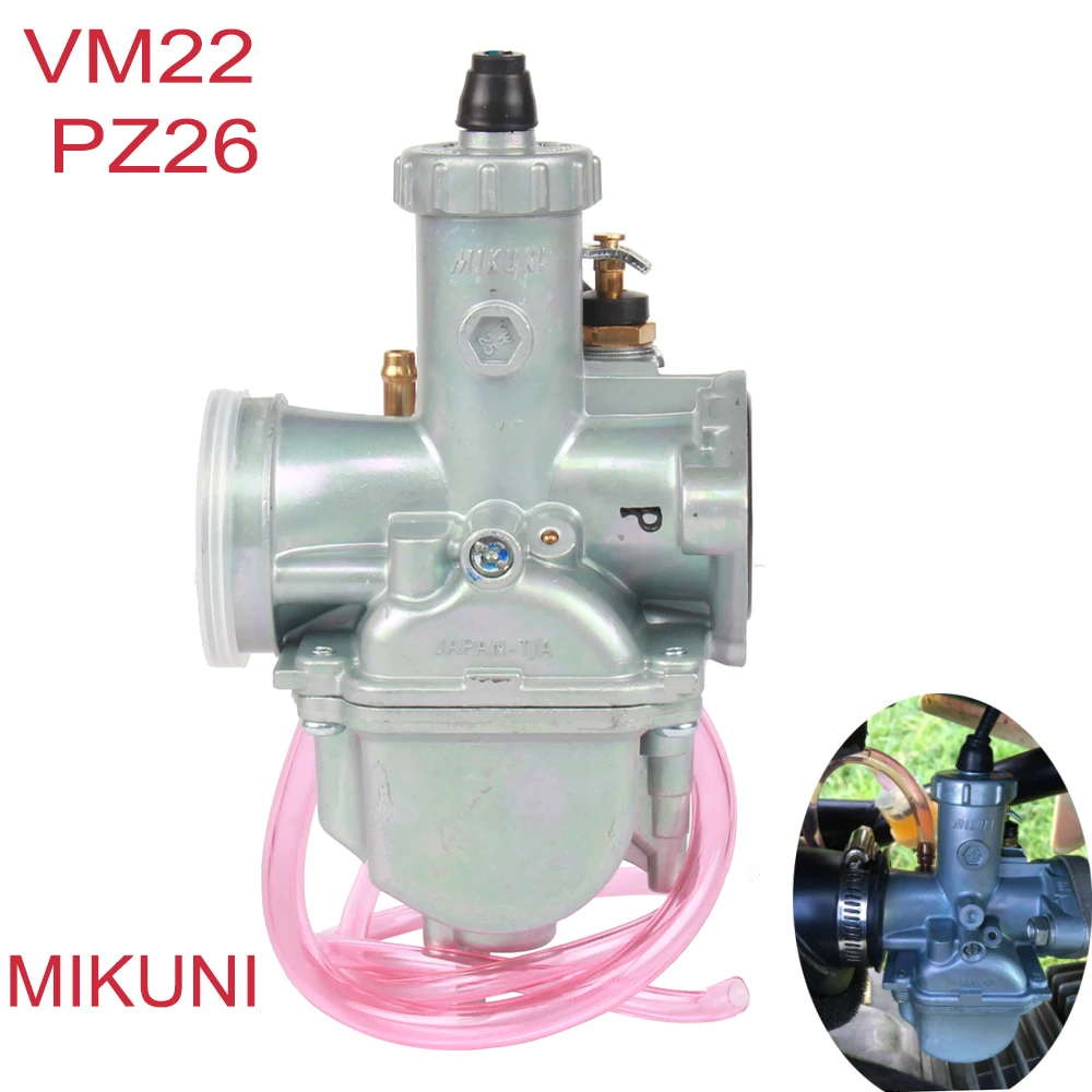 High Performance Mikuni VM22 Carburetor PZ26 26mm Carb For 125 140 150 ...