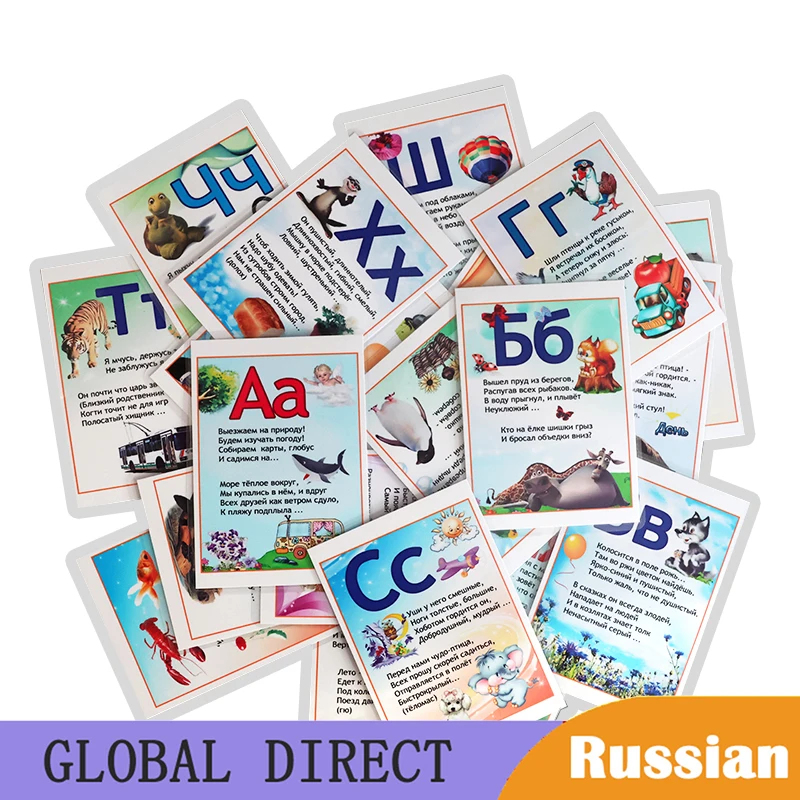 33-Russian-Alphabet-Words-Flashcards-Kindergarten-Enlightenment ...