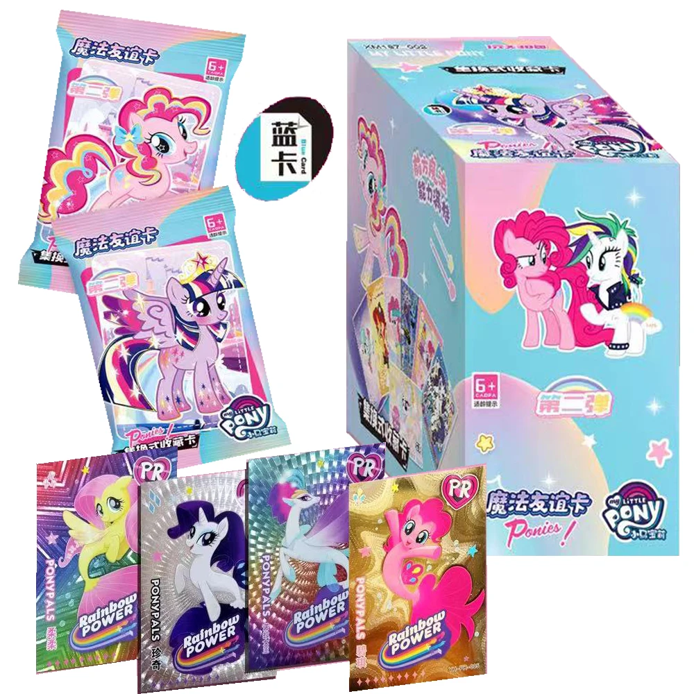 Genuine-My-Little-Pony-Cards-Collection-for-Children-Rainbow-Dash-Rich ...