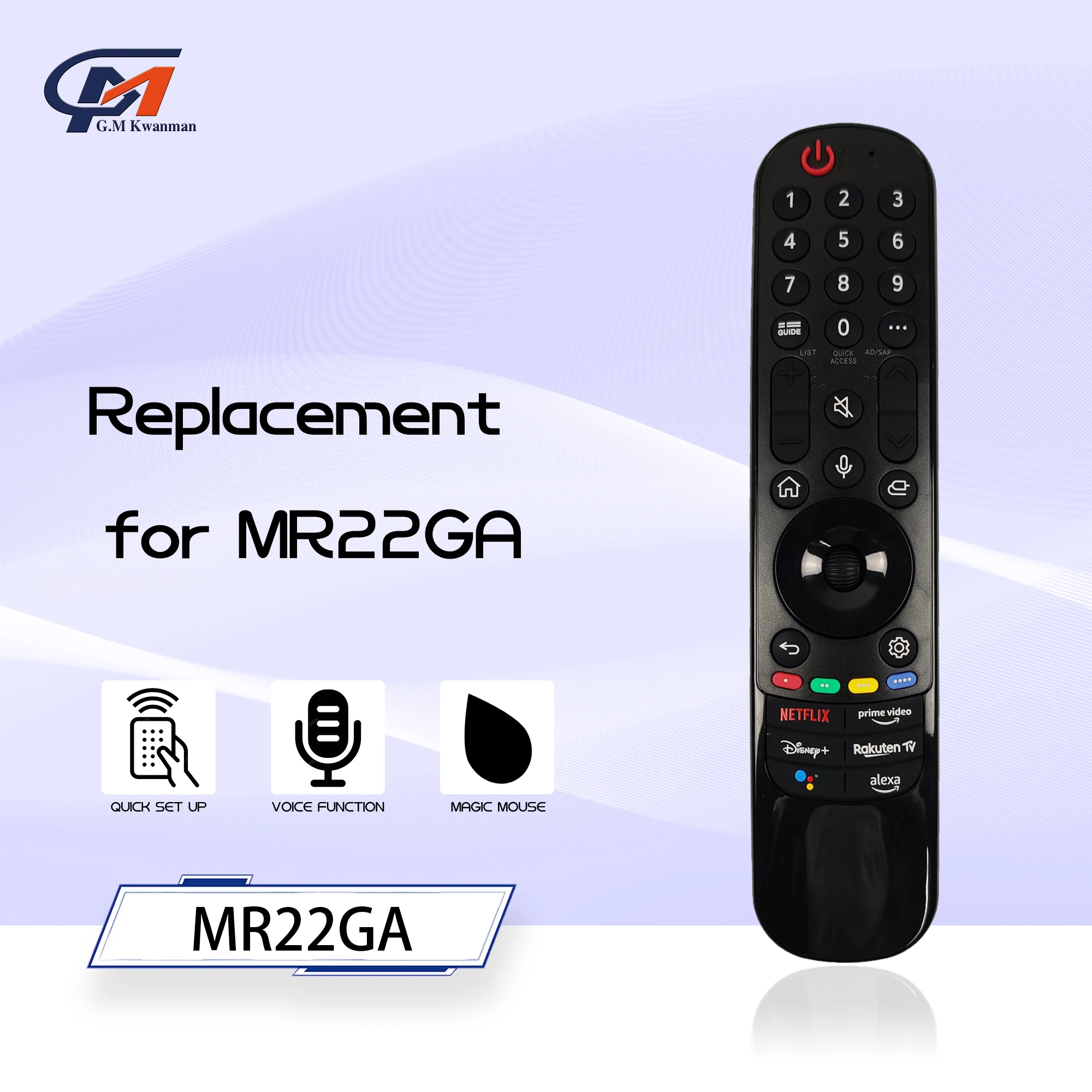 New-Magic-Voice-Remote-Control-MR22GA-AKB76039901-AKB76039902 ...