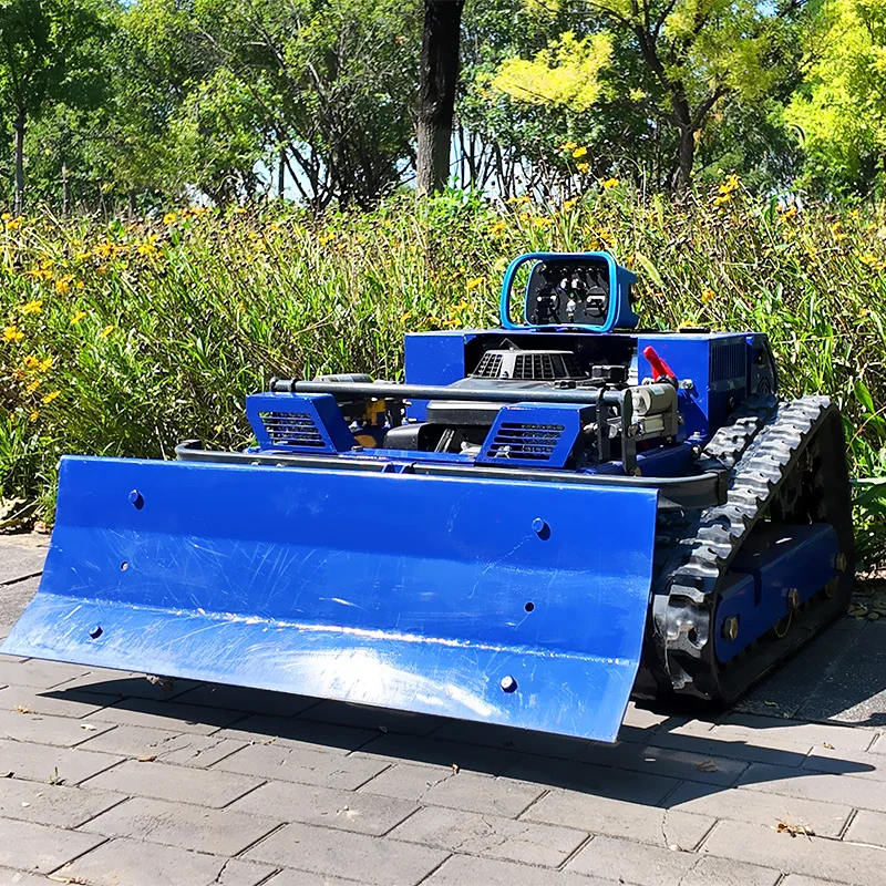 Customized Remote-controlled Snowplow Robot Snow Lawn Mower for ...