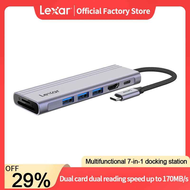 Lexar Laptop Docking Stations Type C Desktop Docking Station USB C To ...