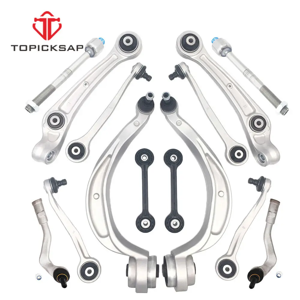 TOPICKSAP-14PCS-Front-Lower-Control-Arm-Stabilizer-Links-Tie-Rod-Ends ...