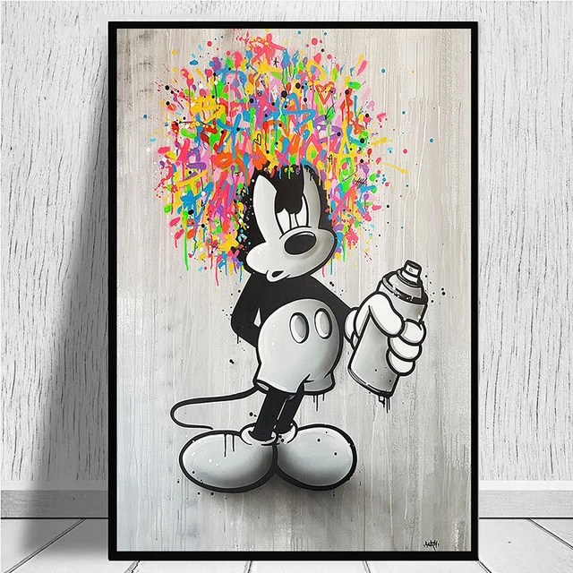 Mickey Mouse Graffiti Drawings