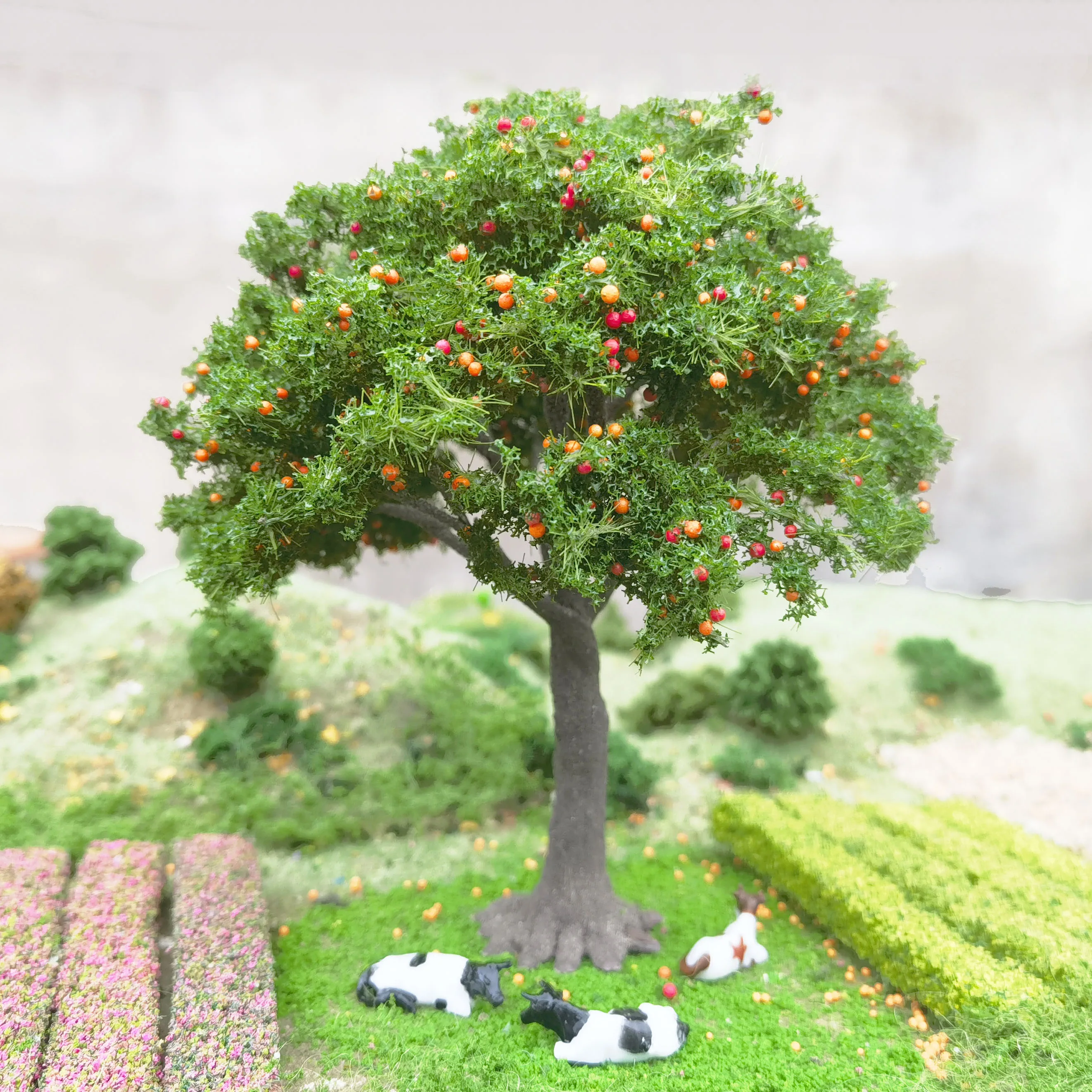 15cm-simulated-fruit-tree-model-wire-tree-miniature-landscape-model ...