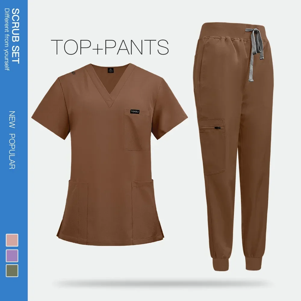 Uniforme-m-dico-para-enfermera-top-y-pantalones-uniforme-m-dico ...
