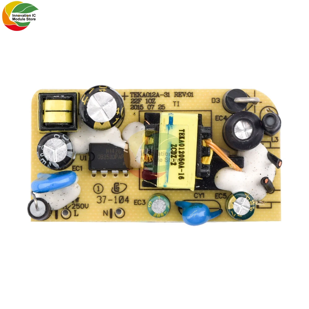 AC-DC 12V 1.5A 5V 2A Switching Power Supply Module Bare Circuit 100 ...