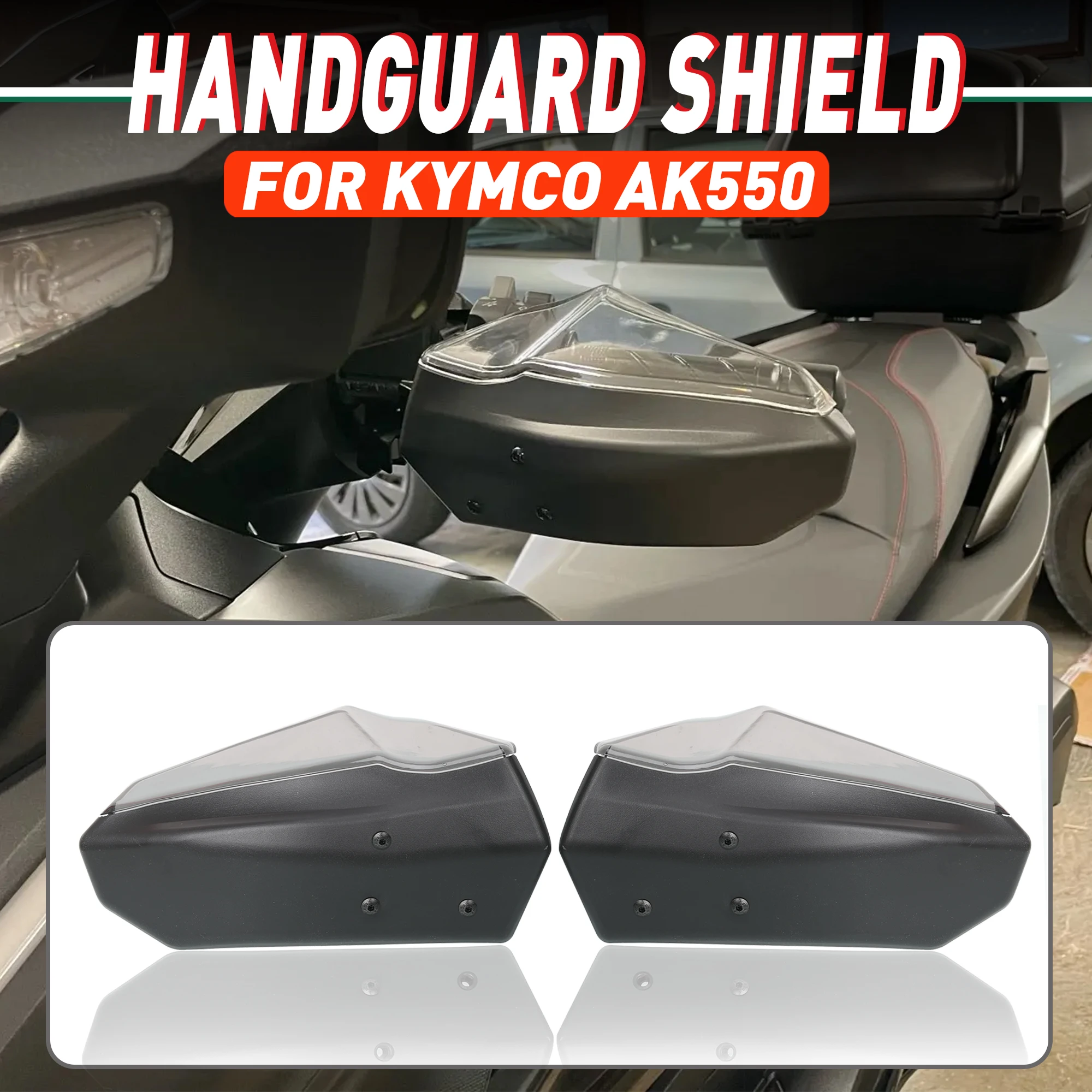 For-KYMCO-AK-550-AK550-2023-2024-Motorcycle-ak550-Black-Handle-Guards ...
